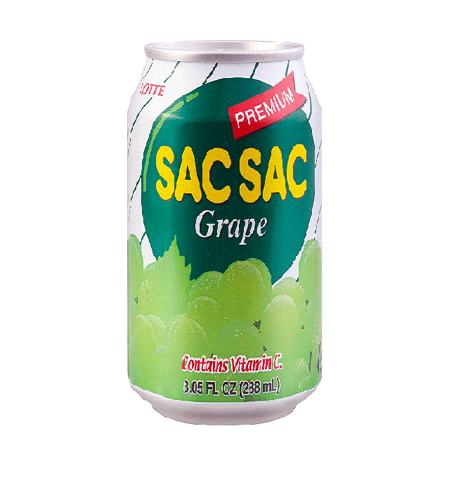 Sacksack Grape 238ml 포도봉봉 238ml | SeelaMart