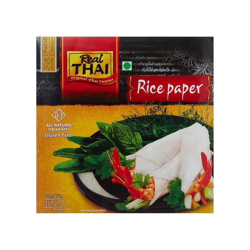 Rice Paper Round – Gluten Free – Real Thai – 100gm | SeelaMart